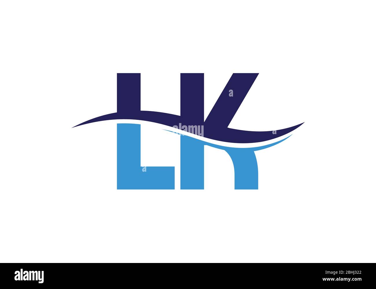 Initial Monogram Letter L K Logo Design Vector Template. LK Letter Logo ...