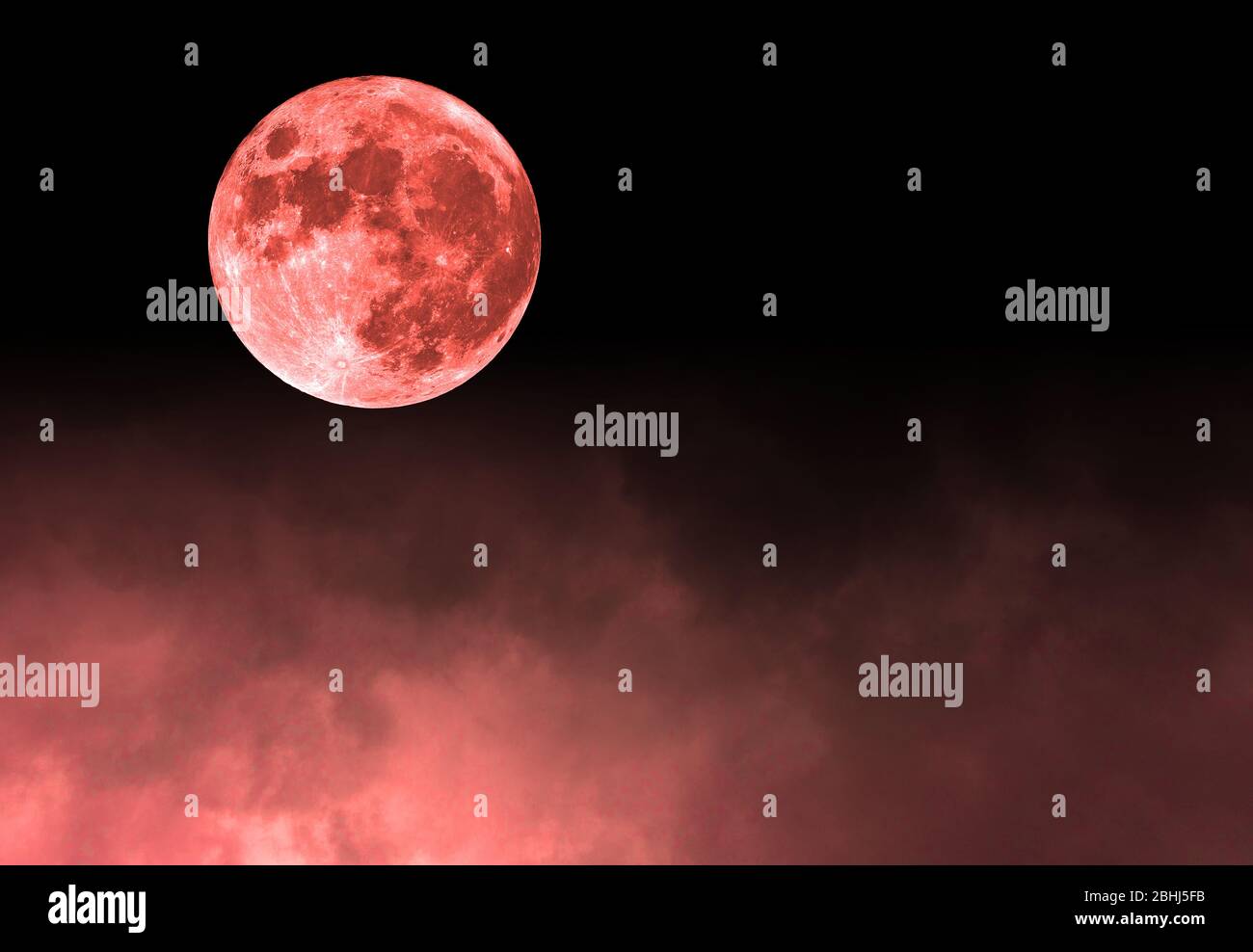 Spooky Blood Red Moons