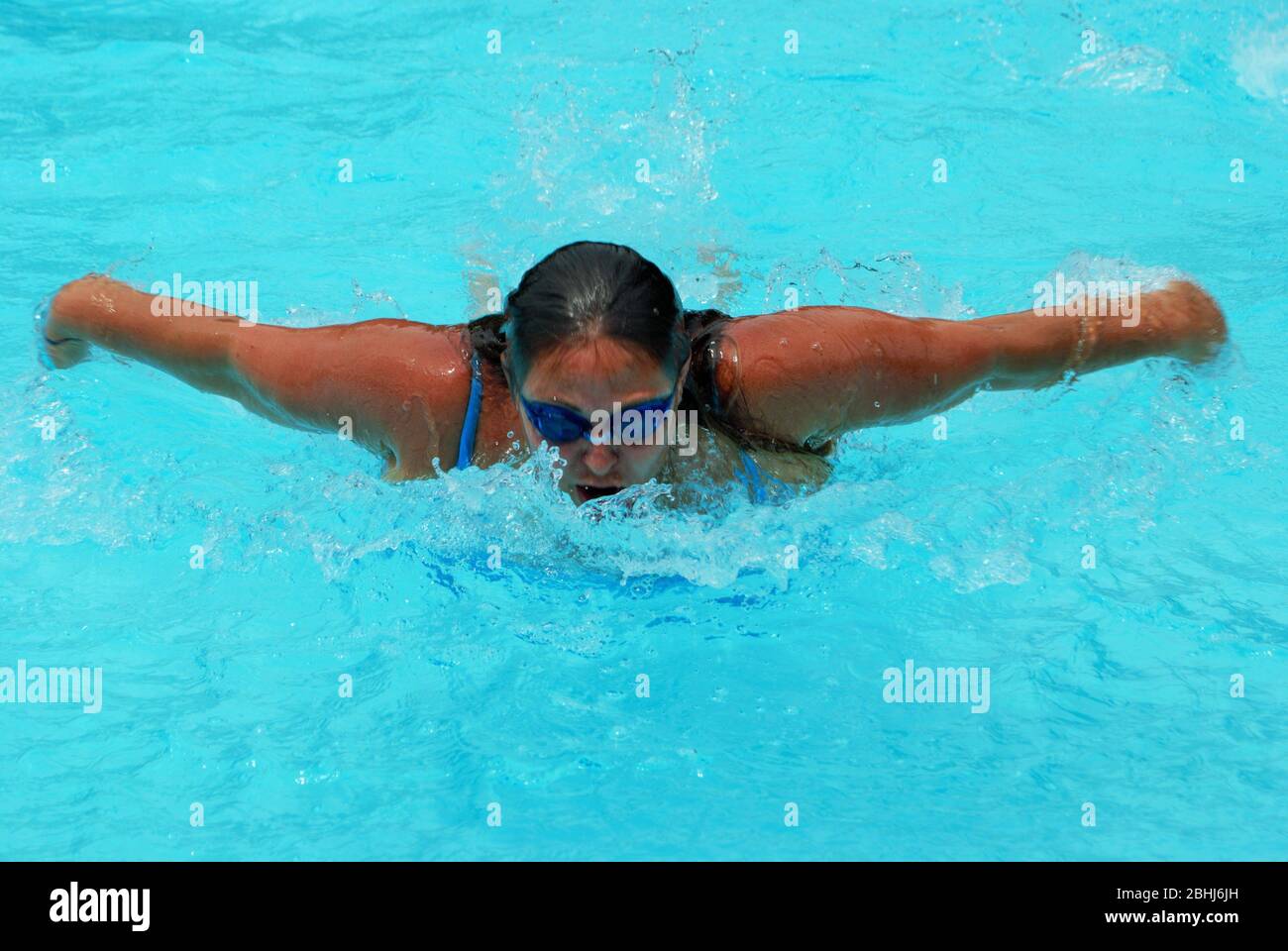 Swimming Laps In A Pool High Resolution Stock Photography and Images ...