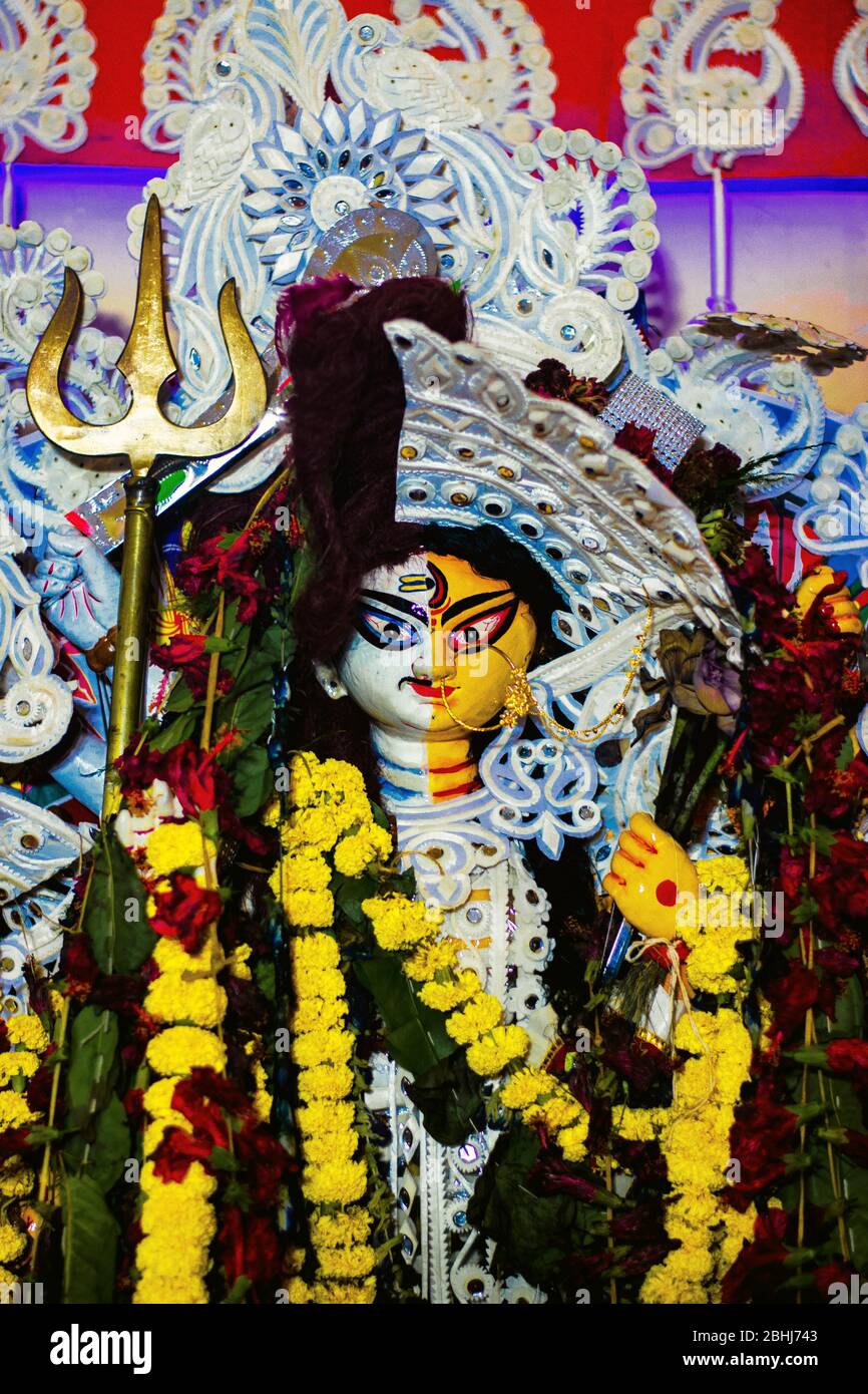 Ardhanarishwar Puja held in the house of a transgender couple Stock ...
