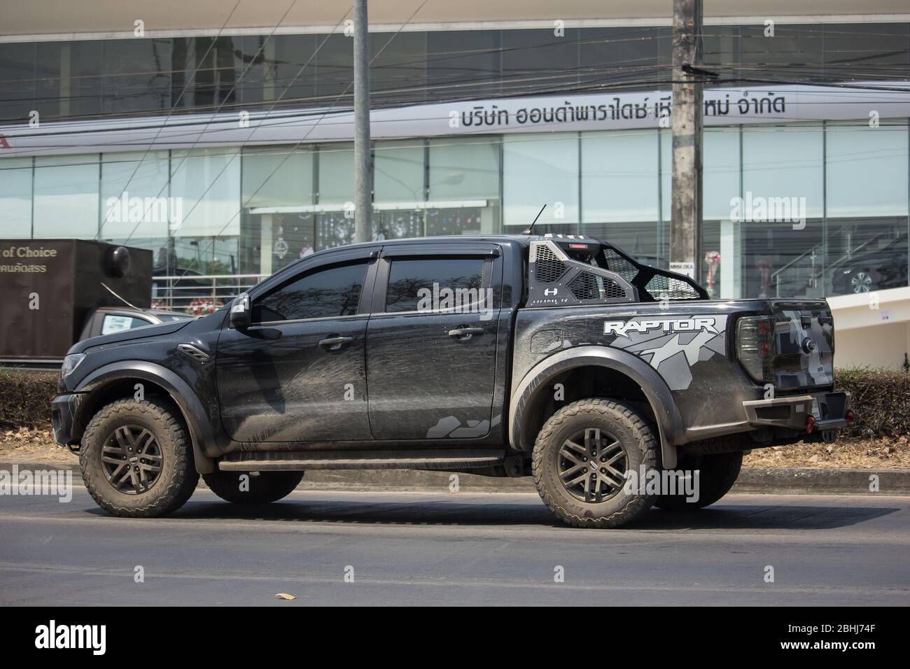 Chiangmai, Thailand - March 24 2020: Private Pickup car, Ford Ranger ...