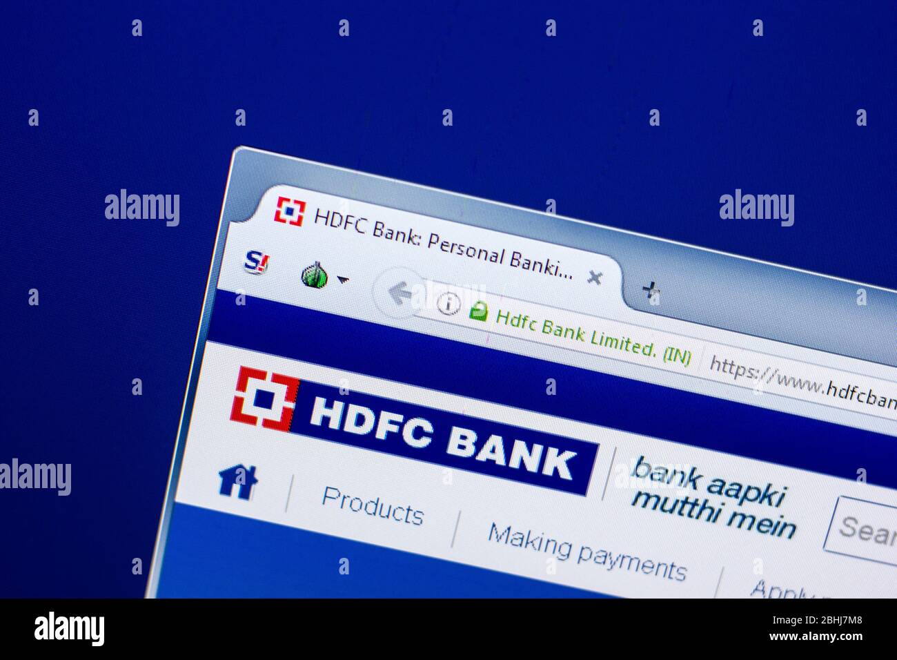 Hdfc bank hi-res stock photography and images - Alamy