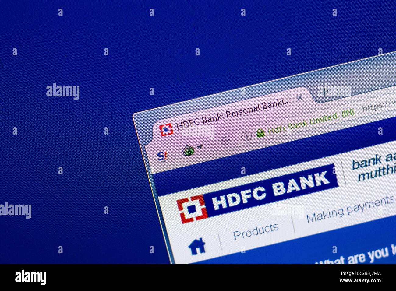 Hdfc bank hi-res stock photography and images - Alamy