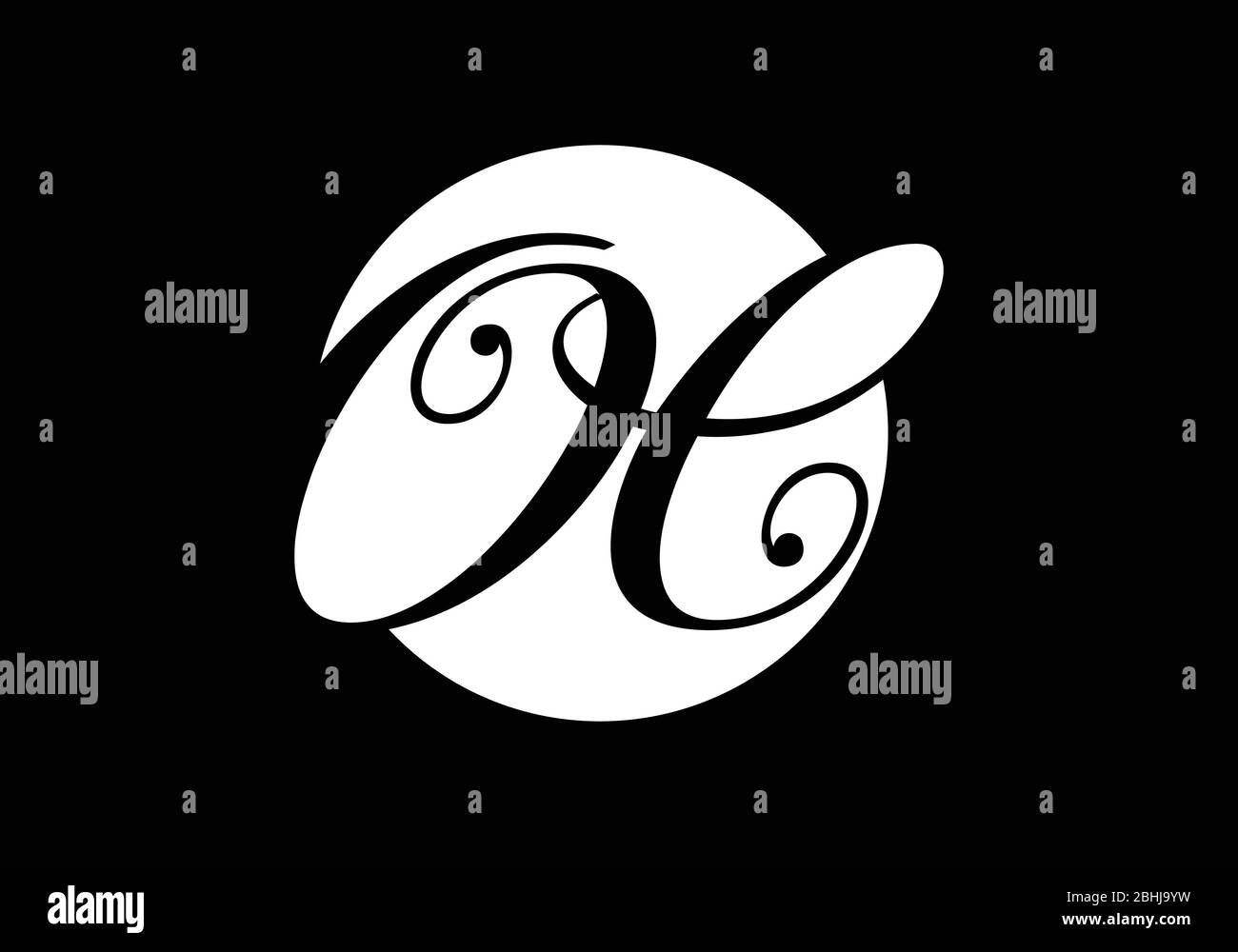 Initial Monogram Letter O C Logo Design Vector Template. OC Letter Logo ...