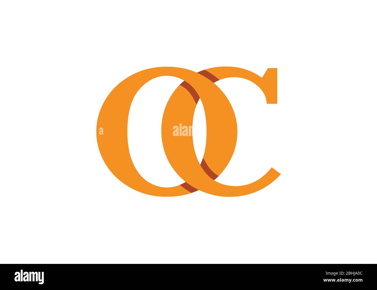 Initial Monogram Letter O C Logo Design Vector Template. OC Letter Logo ...