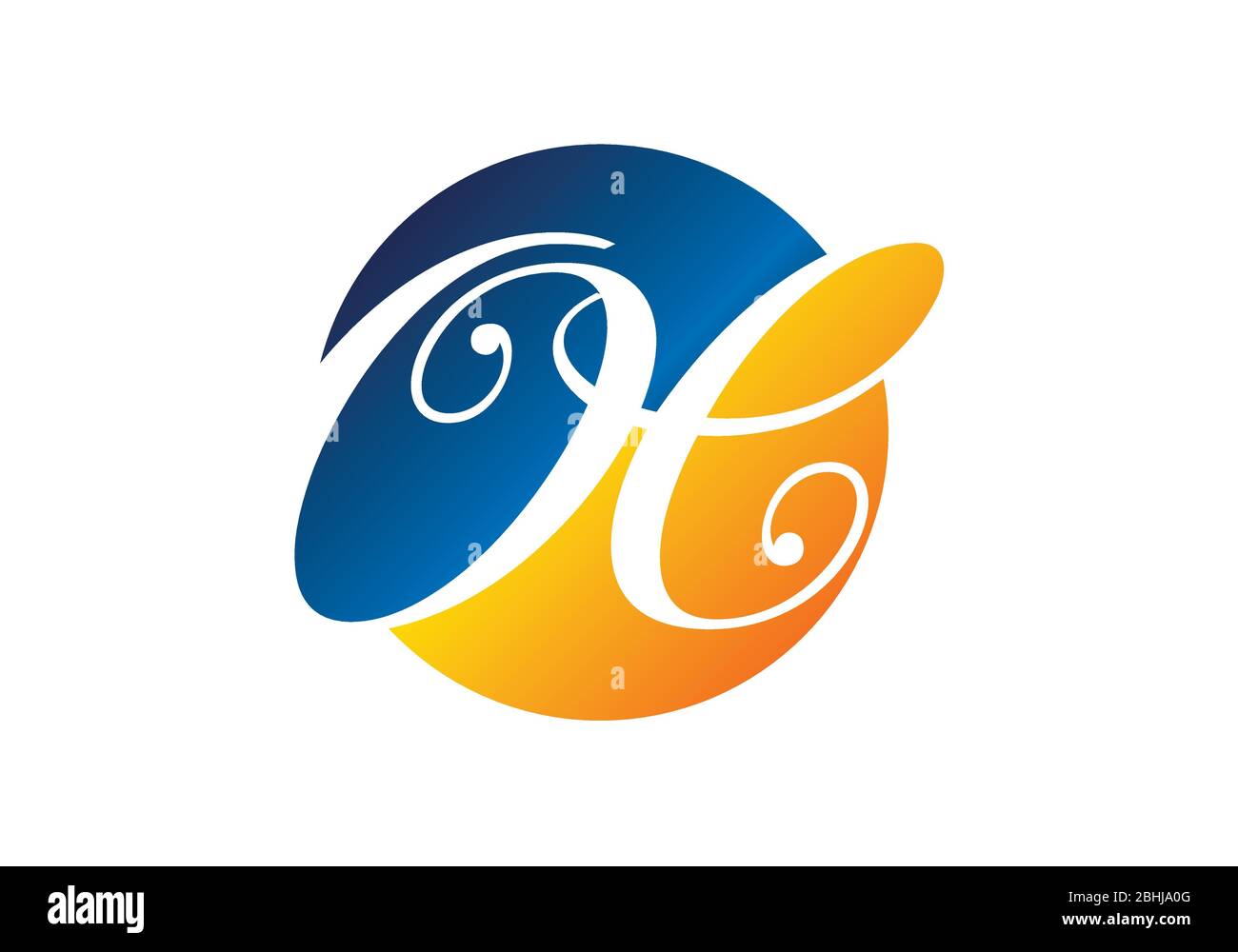 Initial Monogram Letter O C Logo Design Vector Template. OC Letter Logo ...