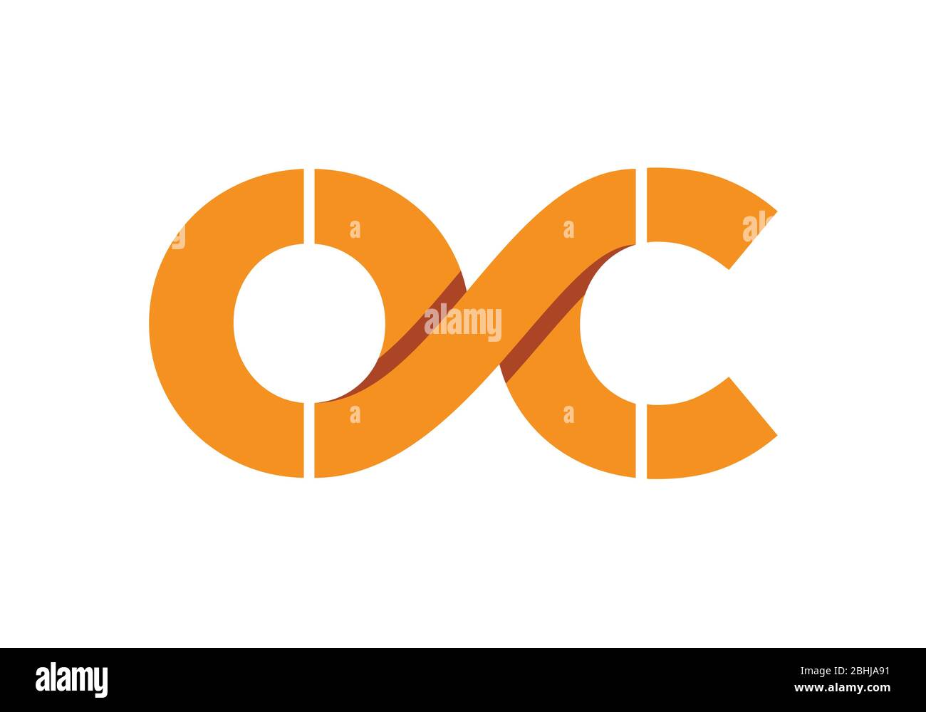 Initial Monogram Letter O C Logo Design Vector Template. OC Letter Logo ...