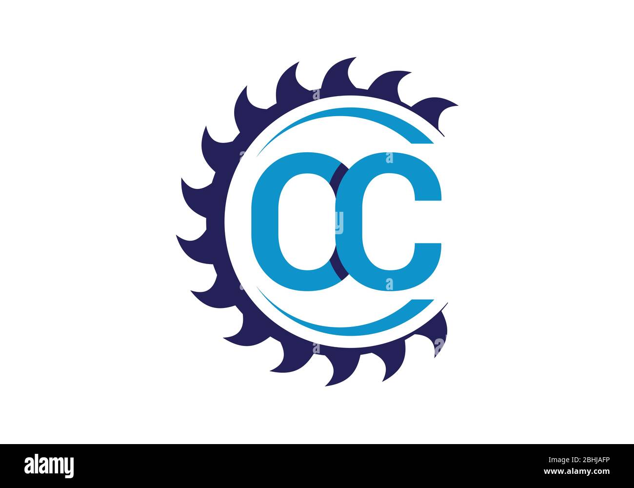 Initial Monogram Letter O C Logo Design Vector Template. OC Letter Logo ...