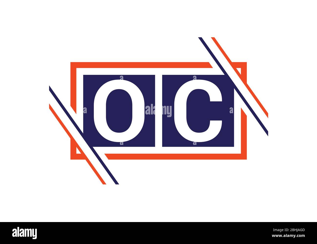 Initial Monogram Letter O C Logo Design Vector Template. OC Letter Logo ...