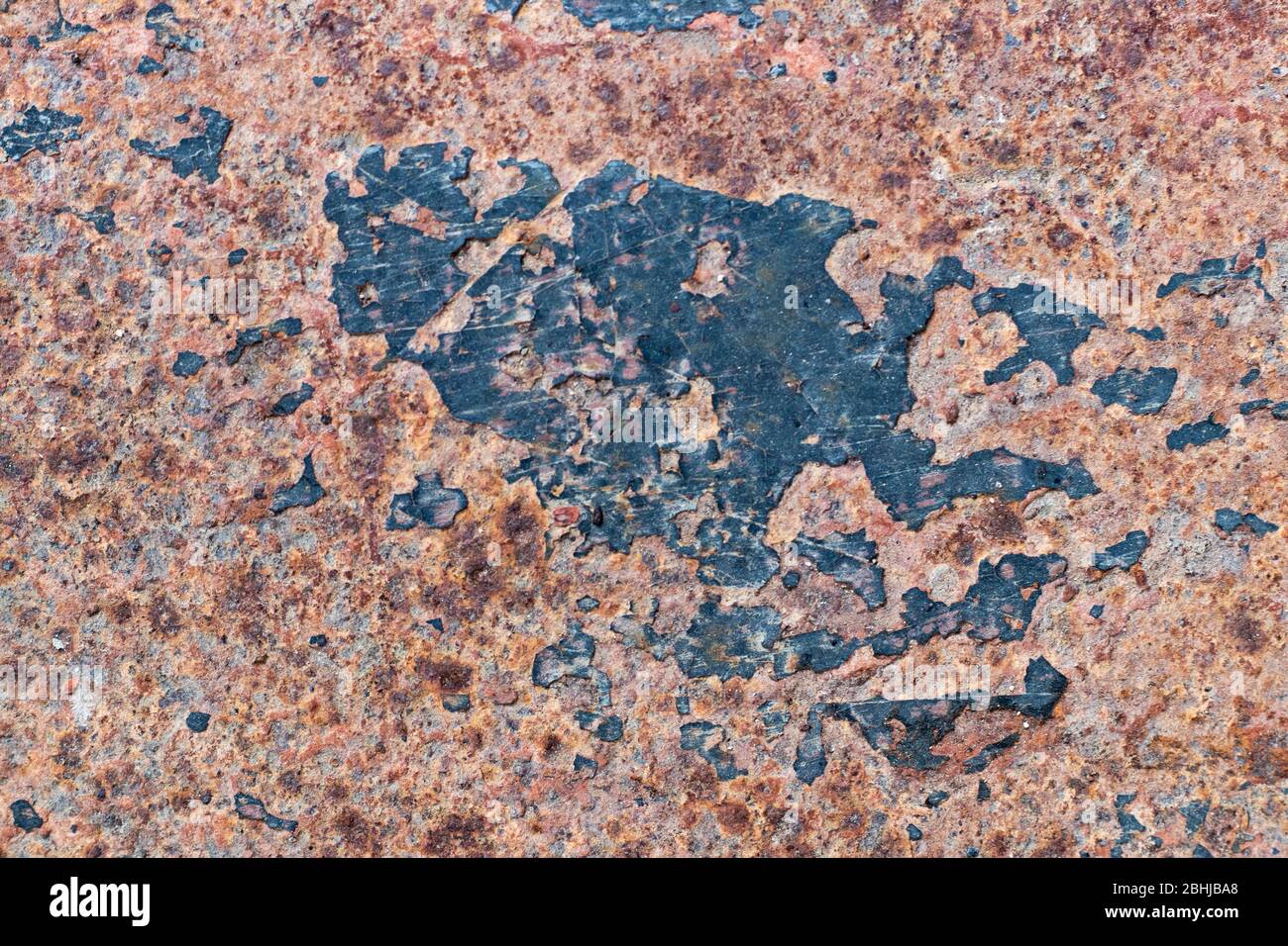 Grunge red brown rust on black metallic sheet textured background Stock ...