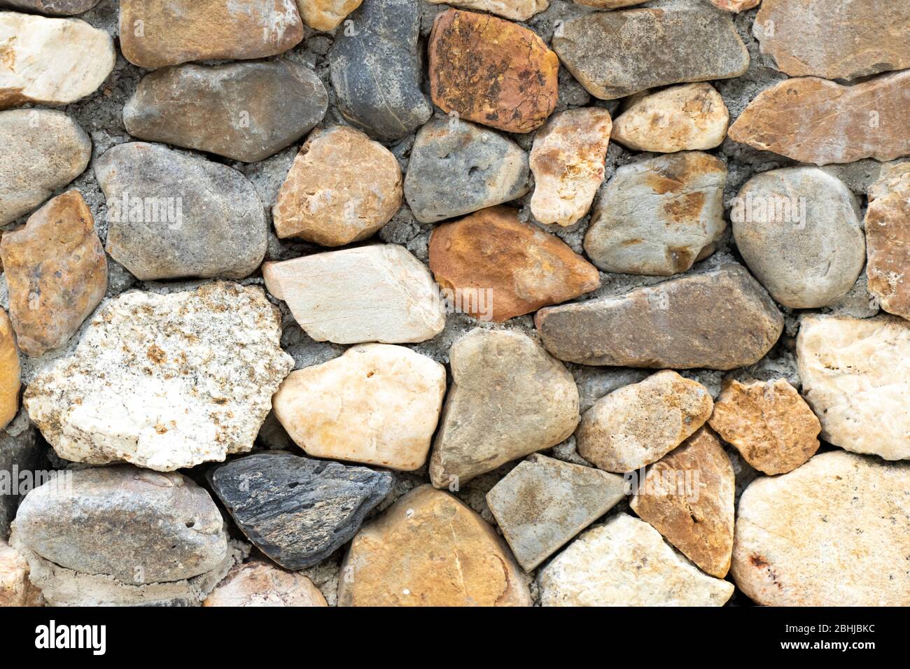 Many size of rock composite to stone wall background Stock Photo - Alamy