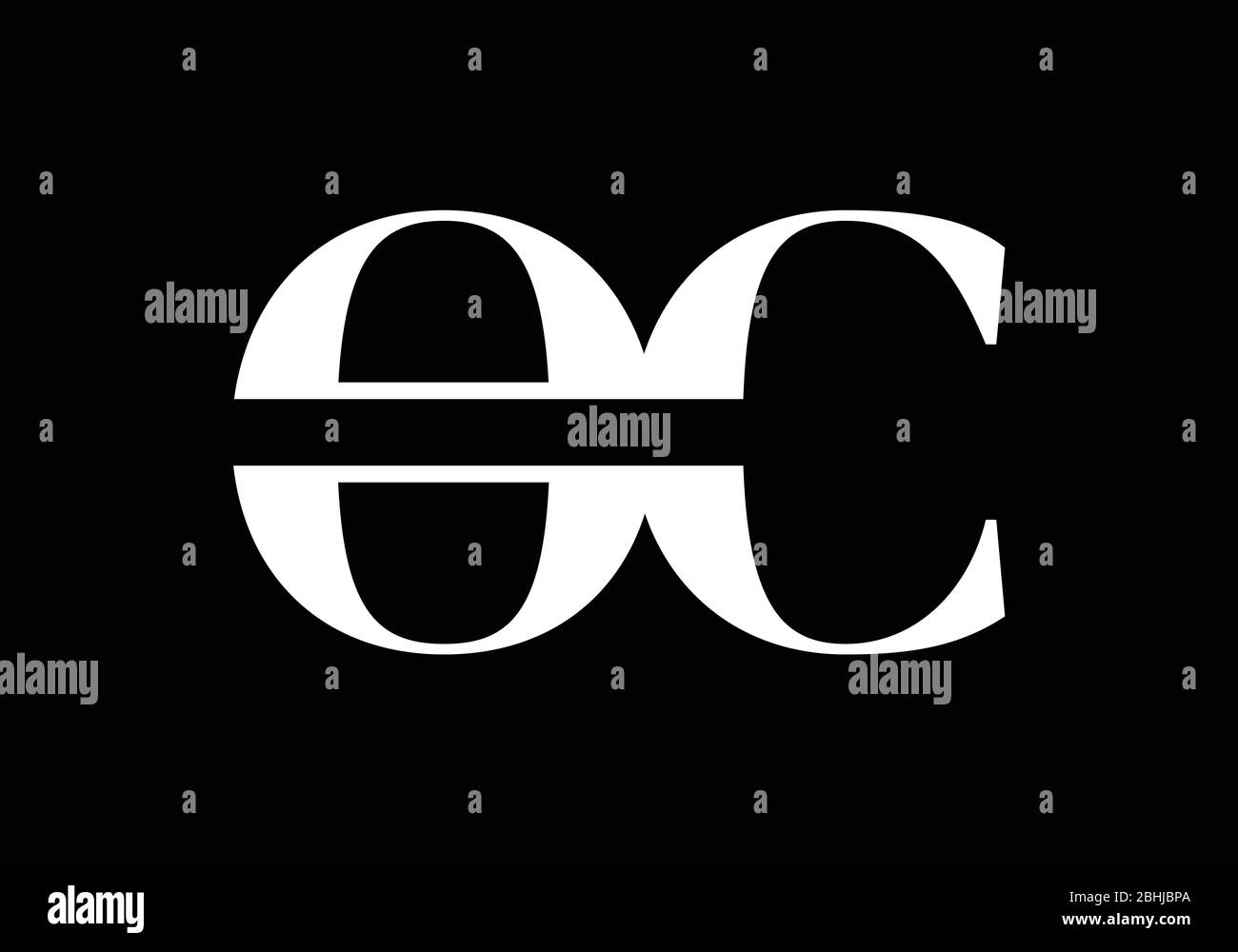 Initial Monogram Letter O C Logo Design Vector Template. OC Letter Logo ...