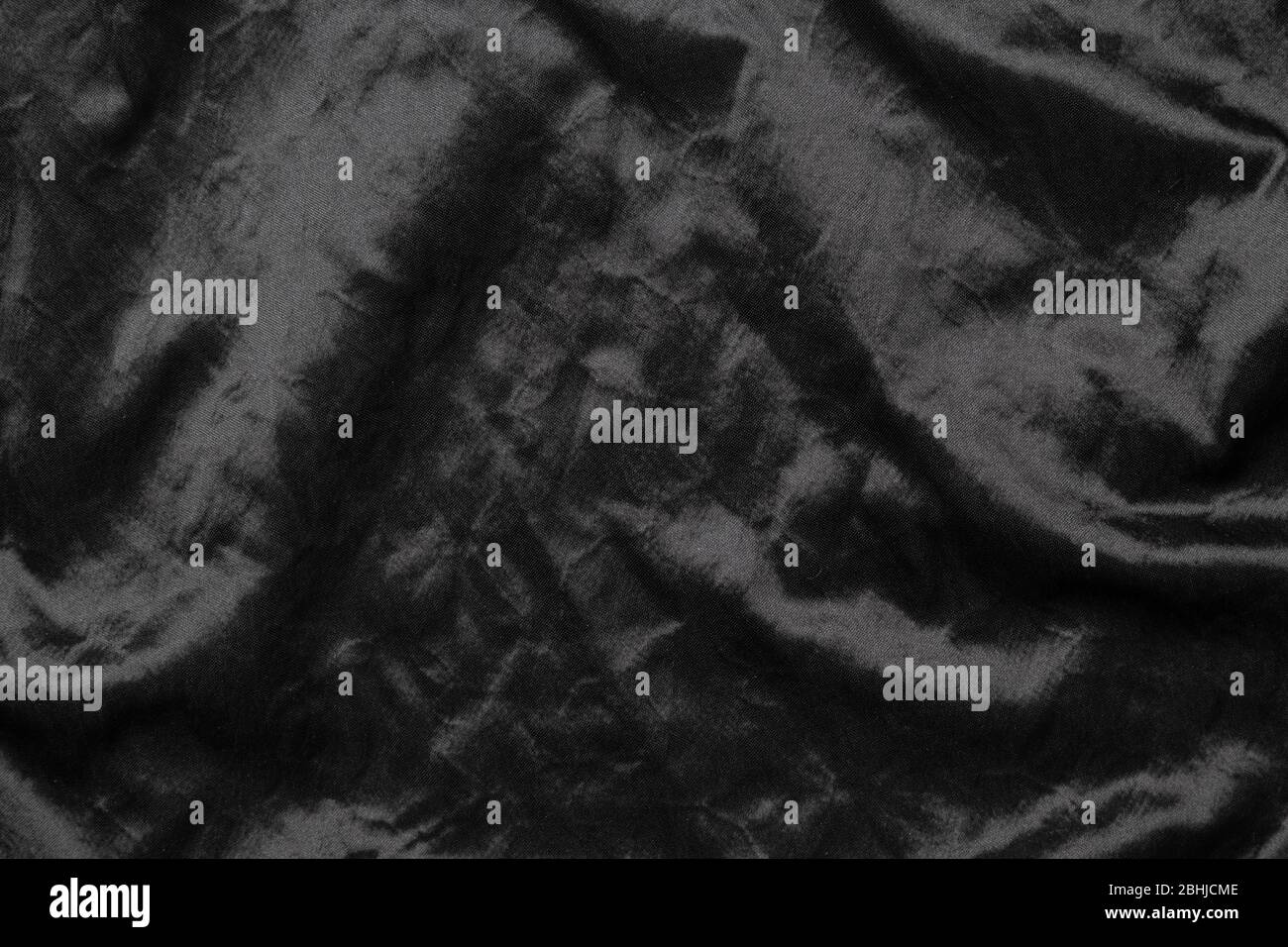 Abstract black fabric cloth texture background or liquid wave or wavy ...