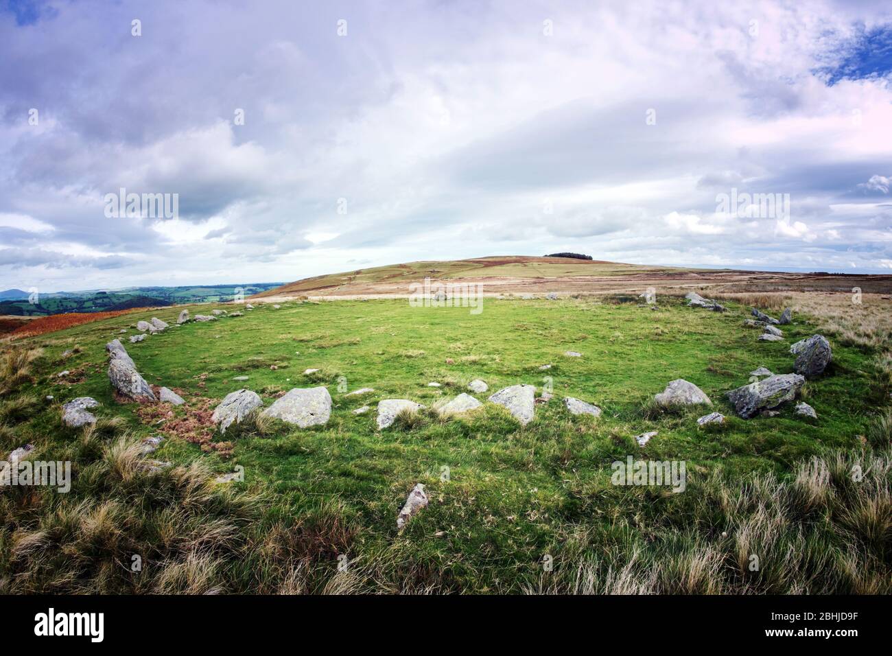 The Cockpit Stone Circle, Barton Fell, Cumbria UK Stock Photo - Alamy