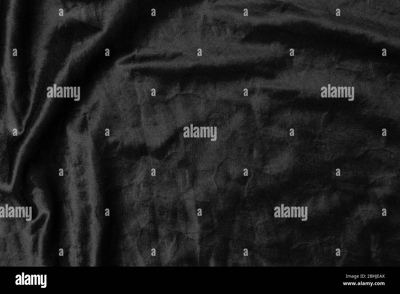 Abstract black fabric cloth texture background or liquid wave or wavy ...