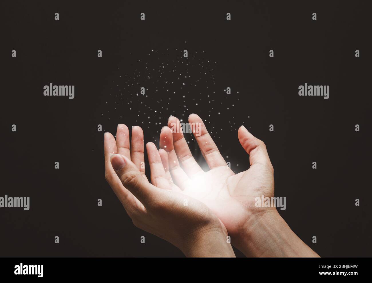 Magic powder hi-res stock photography and images - Alamy