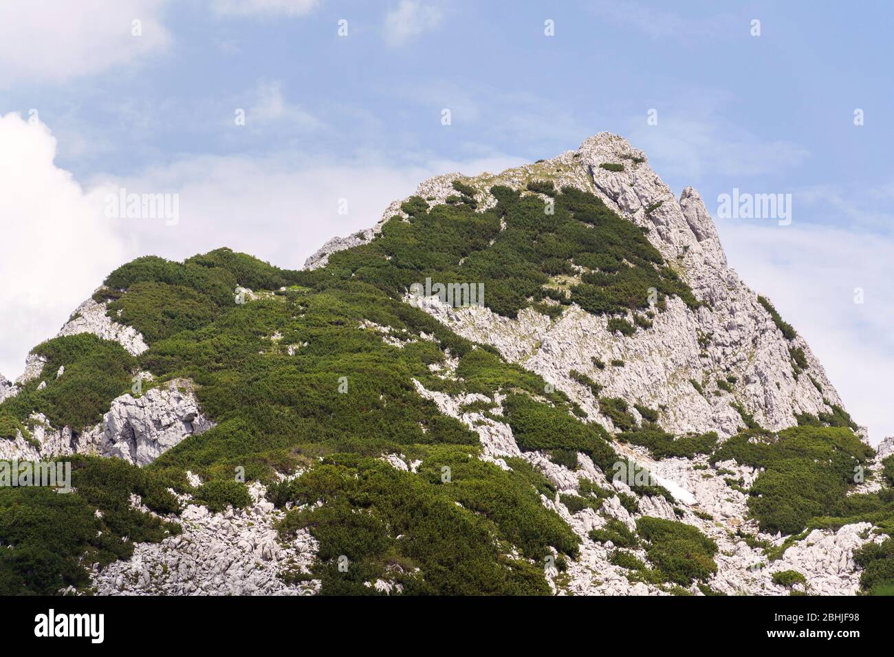 Strichkogel mountain summit between Grosser Donnerkogel and Angerstein ...