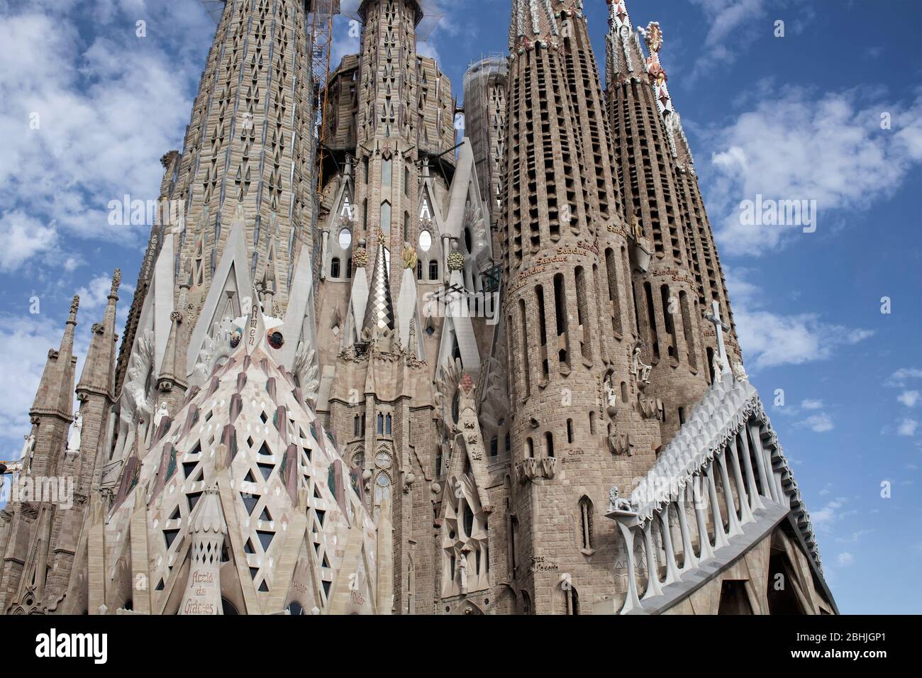View of famous international landmark called "The Basilica de la ...