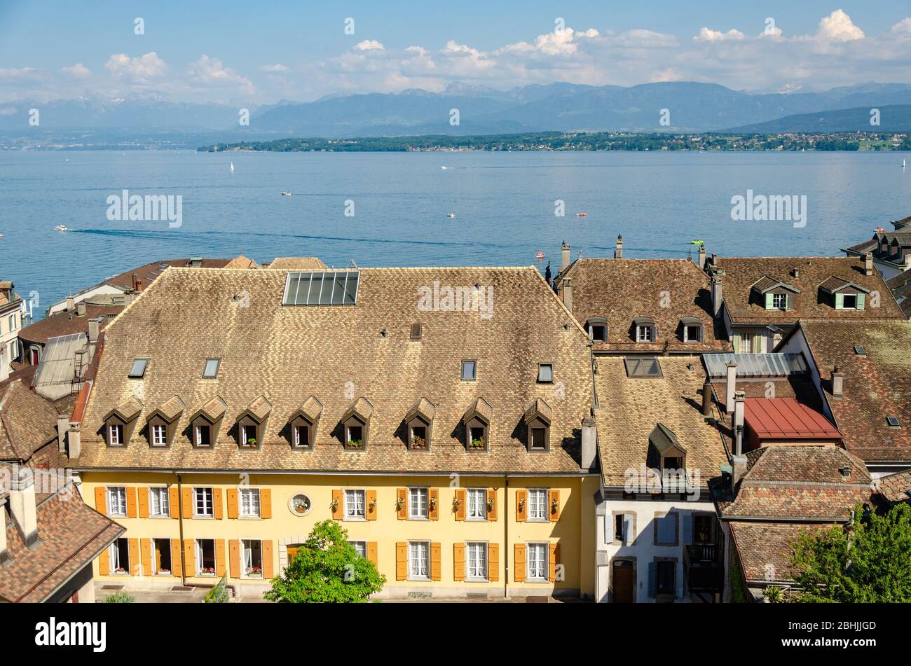 Geneva and nyon castle hi-res stock photography and images - Alamy