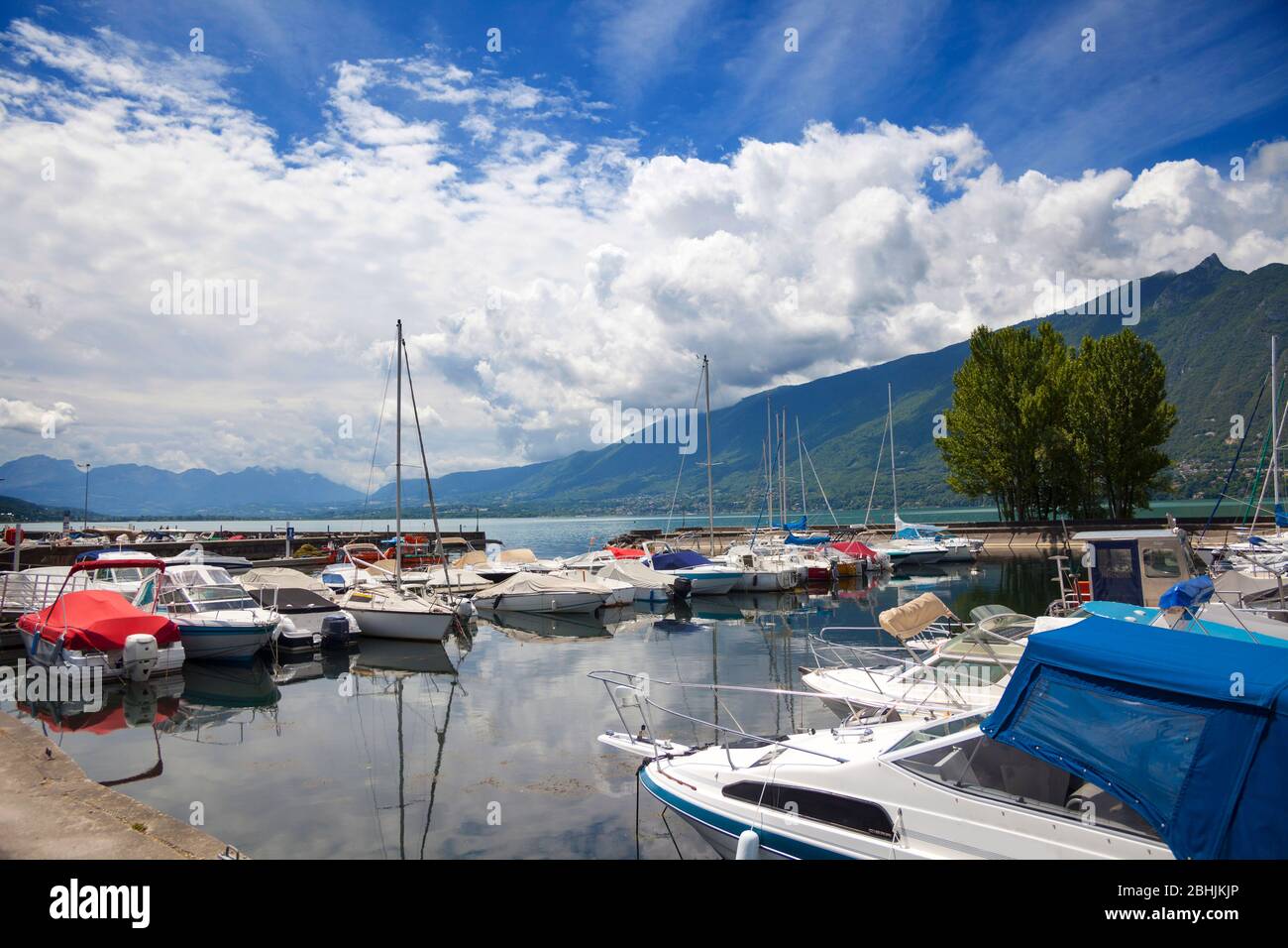 Aix-les-Bains, lake Bourget, France Stock Photo - Alamy