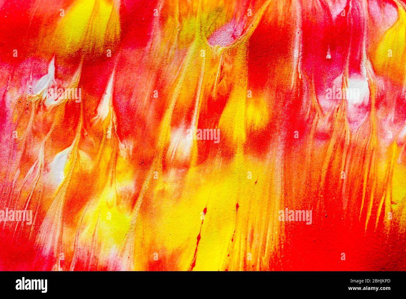 red orange yellow watercolor pattern paint Stock Photo - Alamy