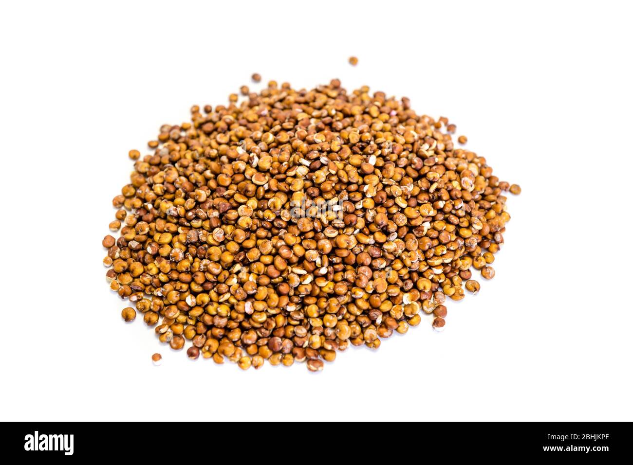Quinoa isolated on white background Stock Photo - Alamy