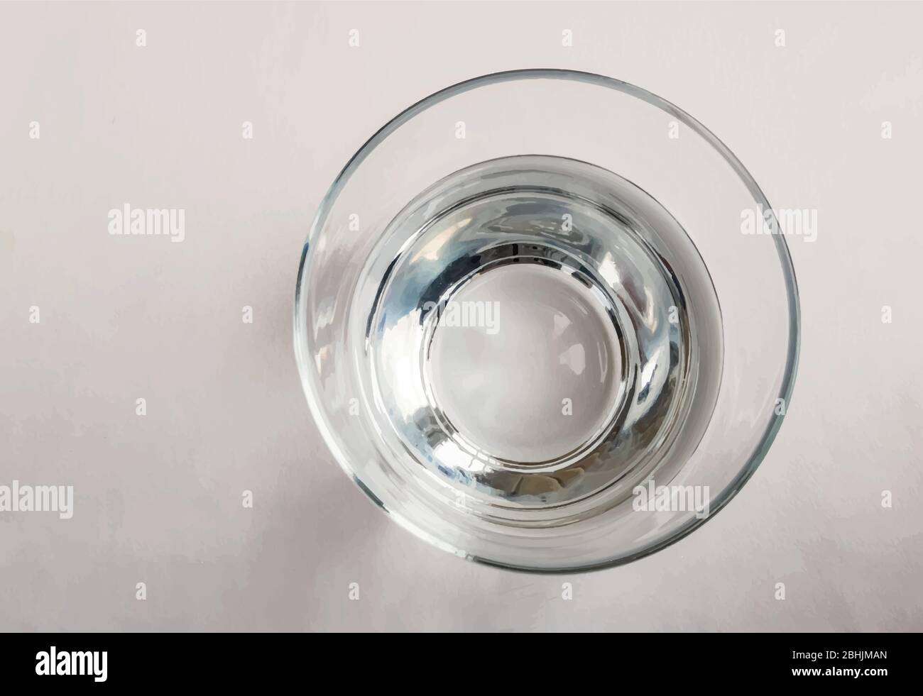 Water flow cup Stock Vector Images - Alamy