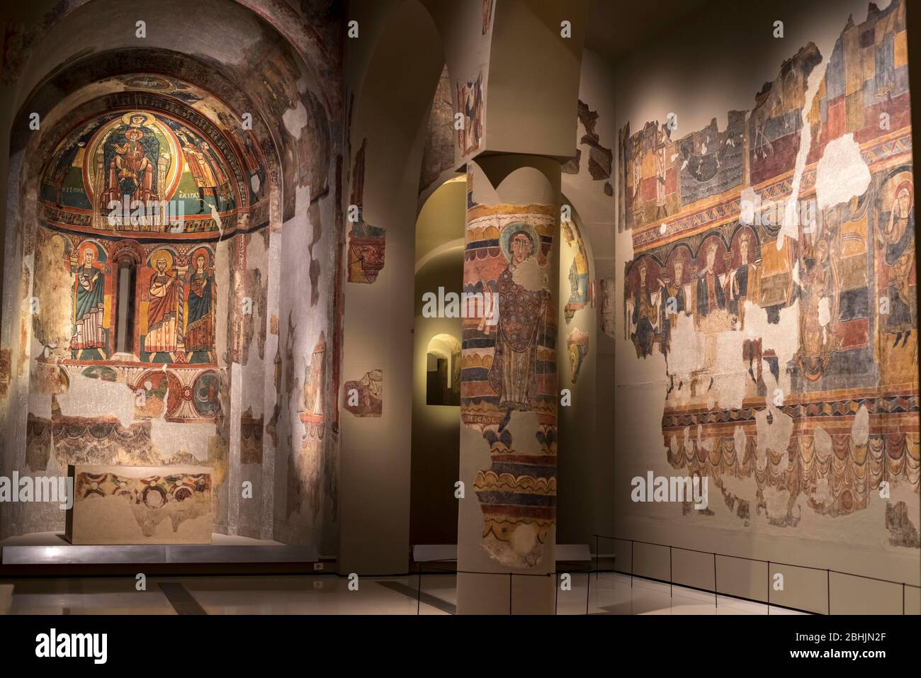 Romanesque art in the National Art Museum of Catalonia,Barcrelona ...