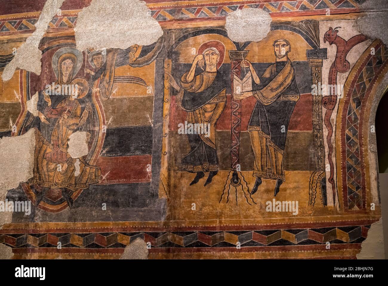 Romanesque art in the National Art Museum of Catalonia,Barcrelona ...