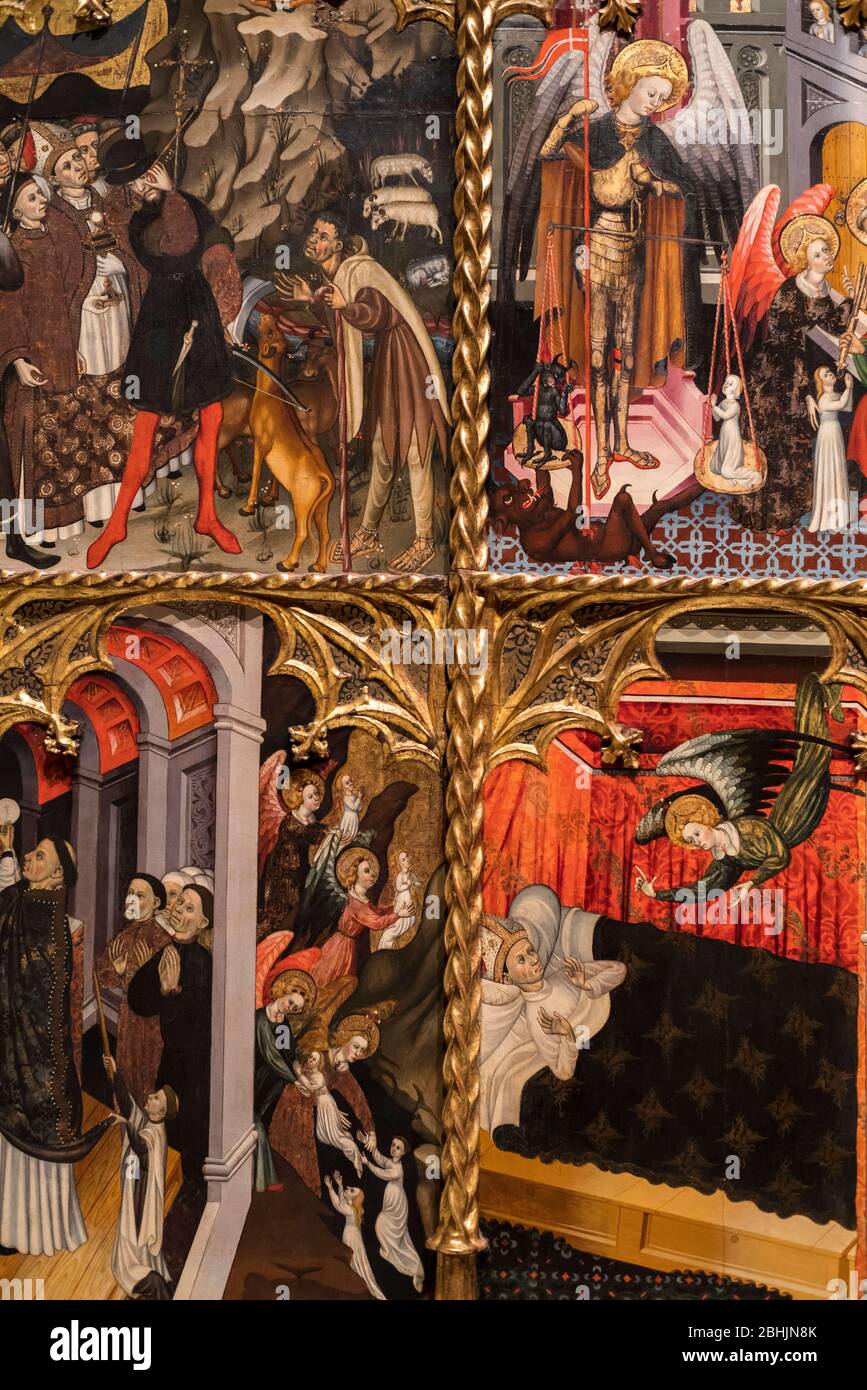 Gothic medieval art in the National Art Museum of Catalonia,Bernat ...