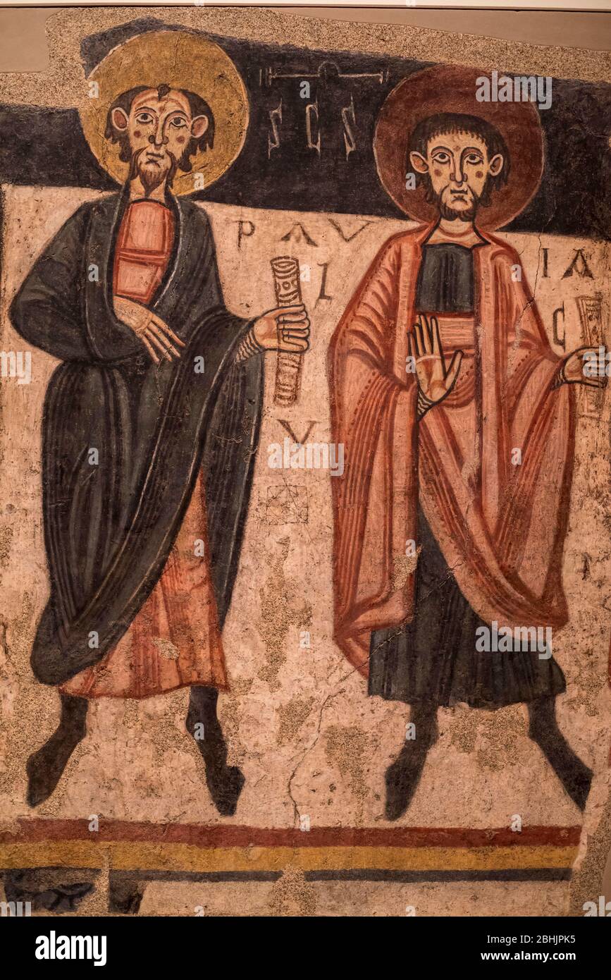 Romanesque art in the National Art Museum of Catalonia,Barcrelona ...