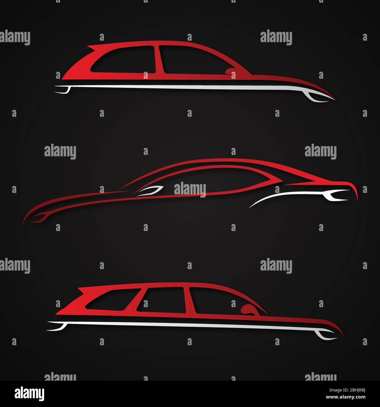 Car showroom Stock Vector Images - Alamy