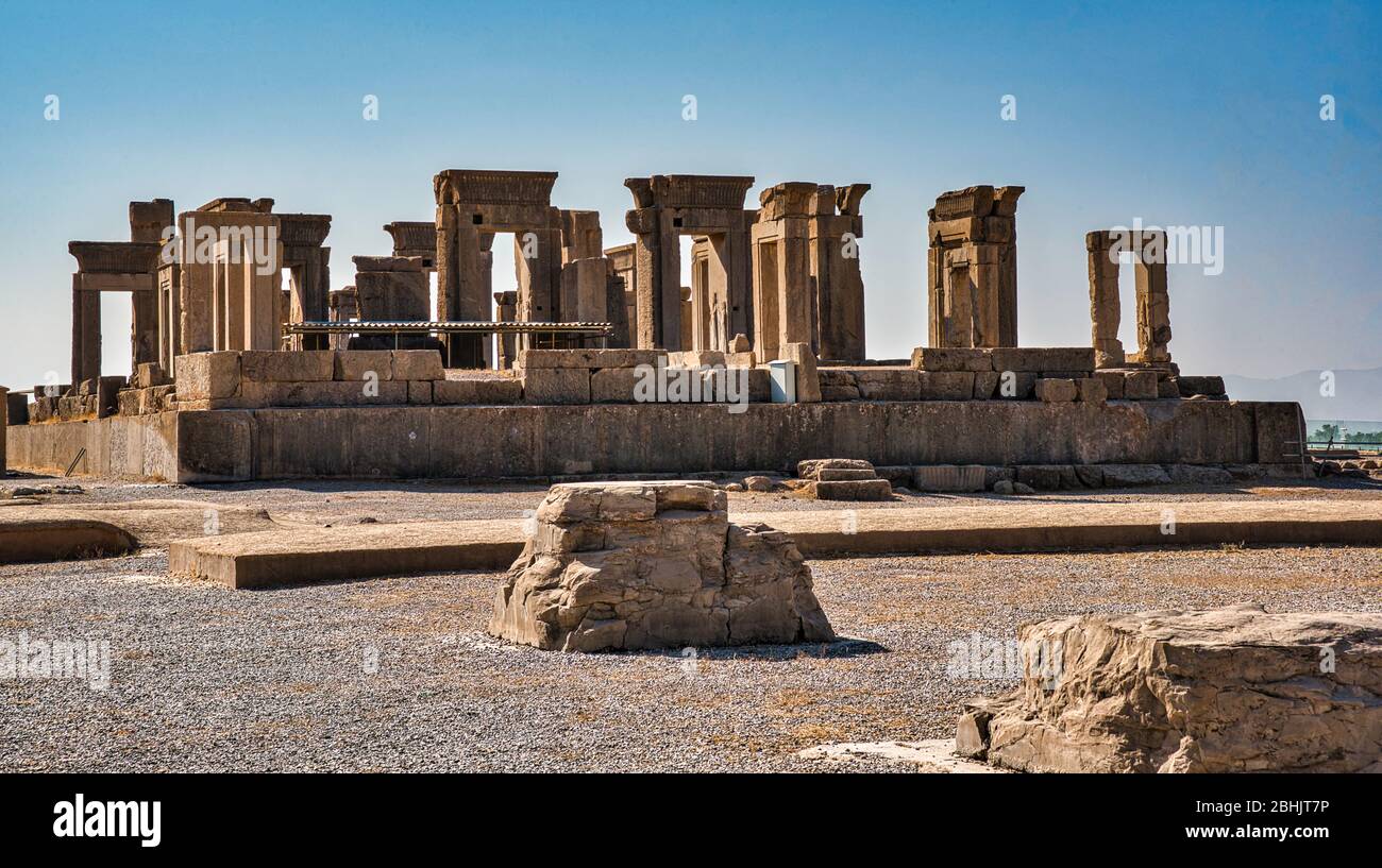 Tachara, Palace of Darius the Great, Persepolis, Iran Stock Photo - Alamy