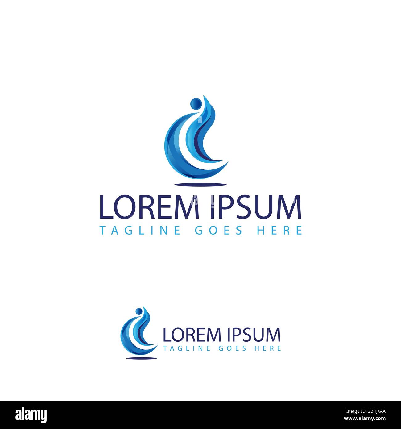 Unique people character vector concept design or I letter. Flat design ...