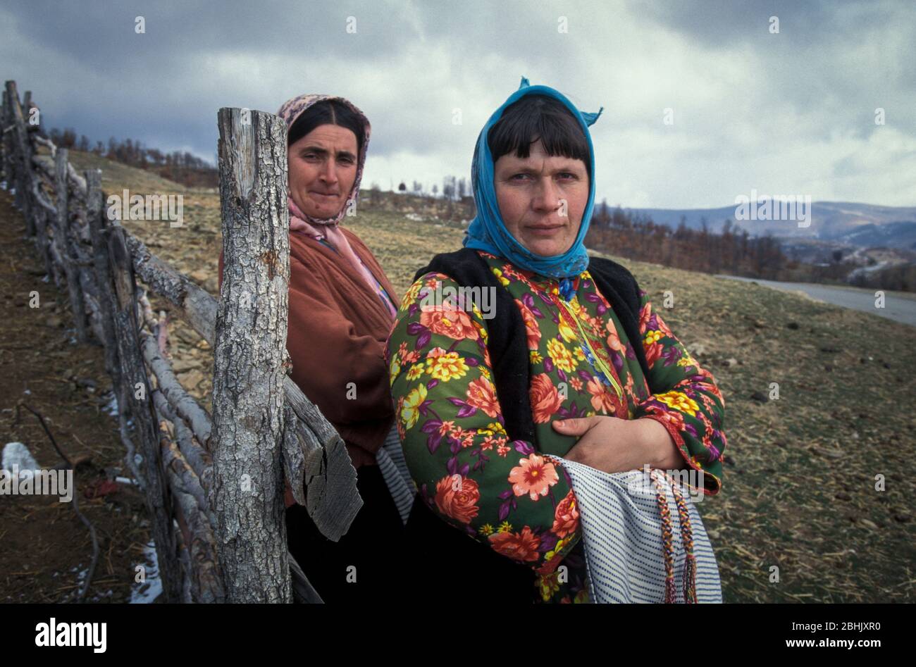 Yoruk women in the Kumanovo region of North Macedonia Stock Photo - Alamy
