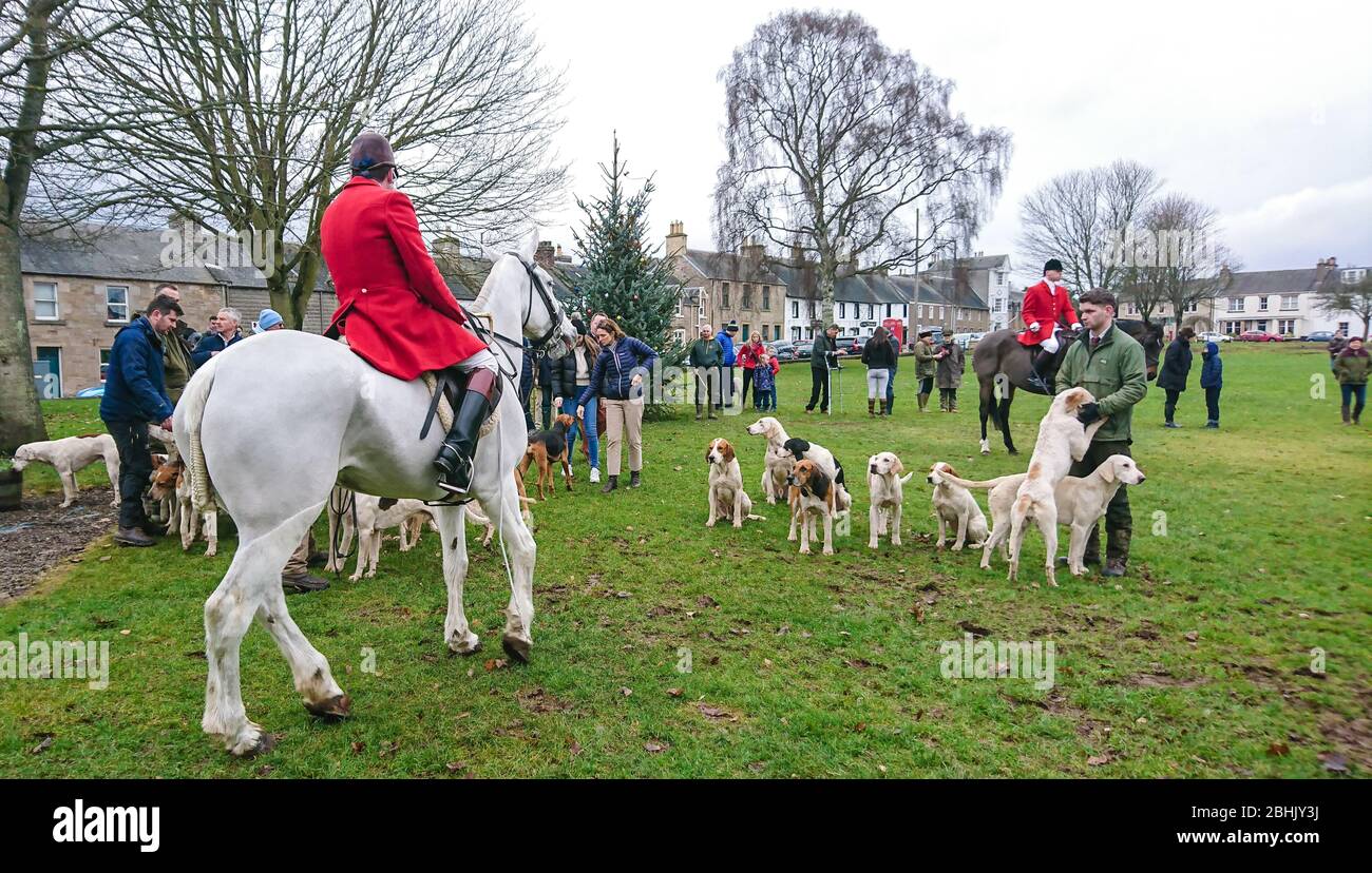 Jedforest hunt hi-res stock photography and images - Alamy