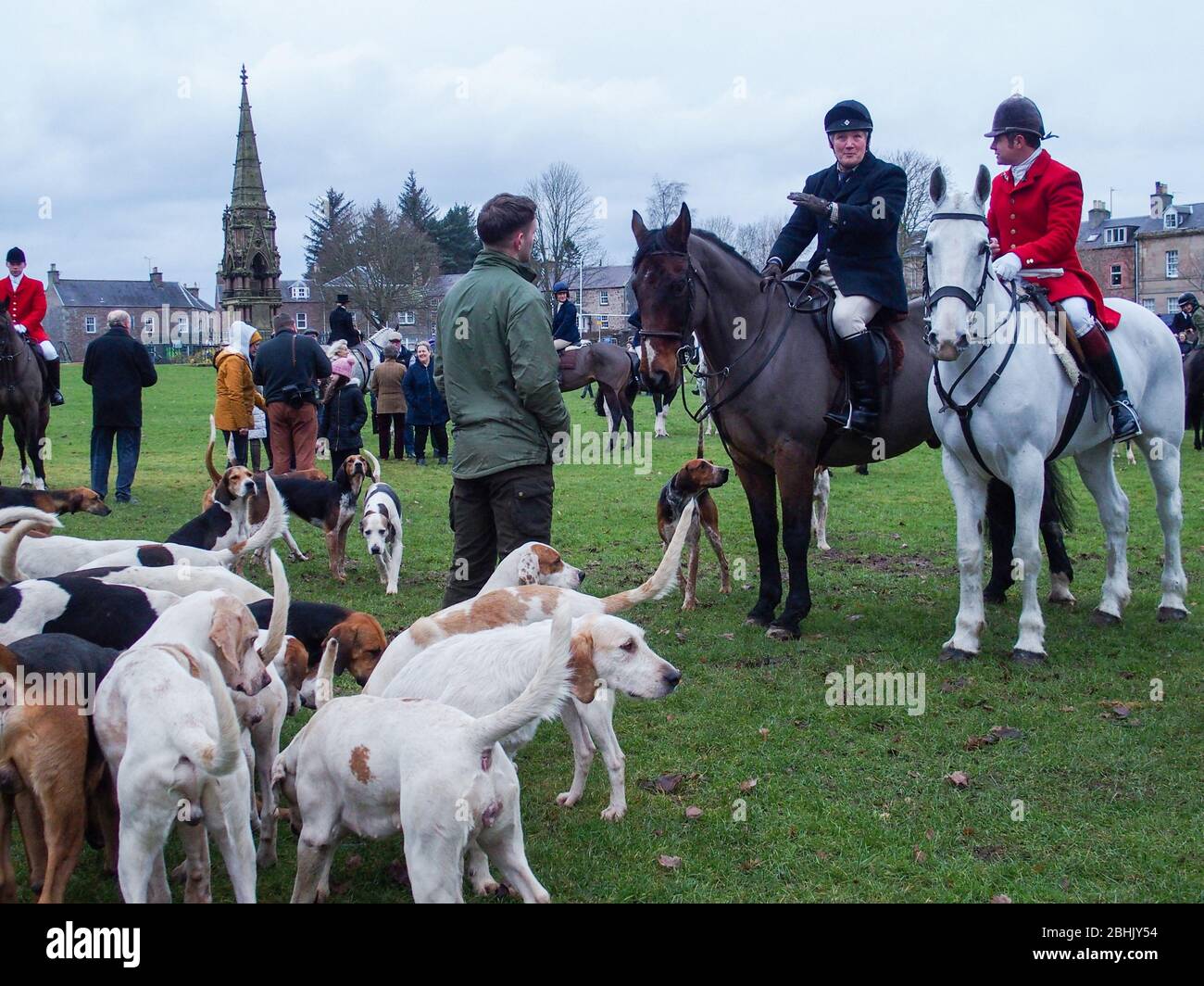 Jedforest hunt hi-res stock photography and images - Alamy