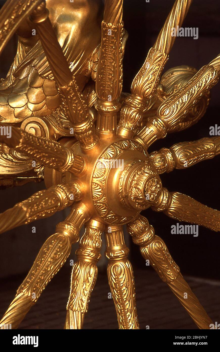 British Gold State Coach built by Samuel Butler in 1760 Stock Photo - Alamy