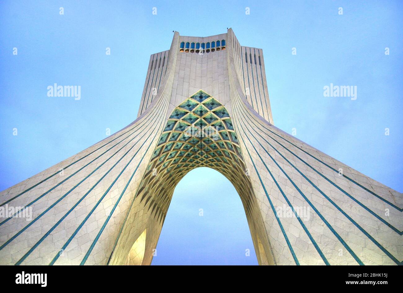 Azadi Tower located at Azadi Square, in Tehran, Iran Stock Photo - Alamy