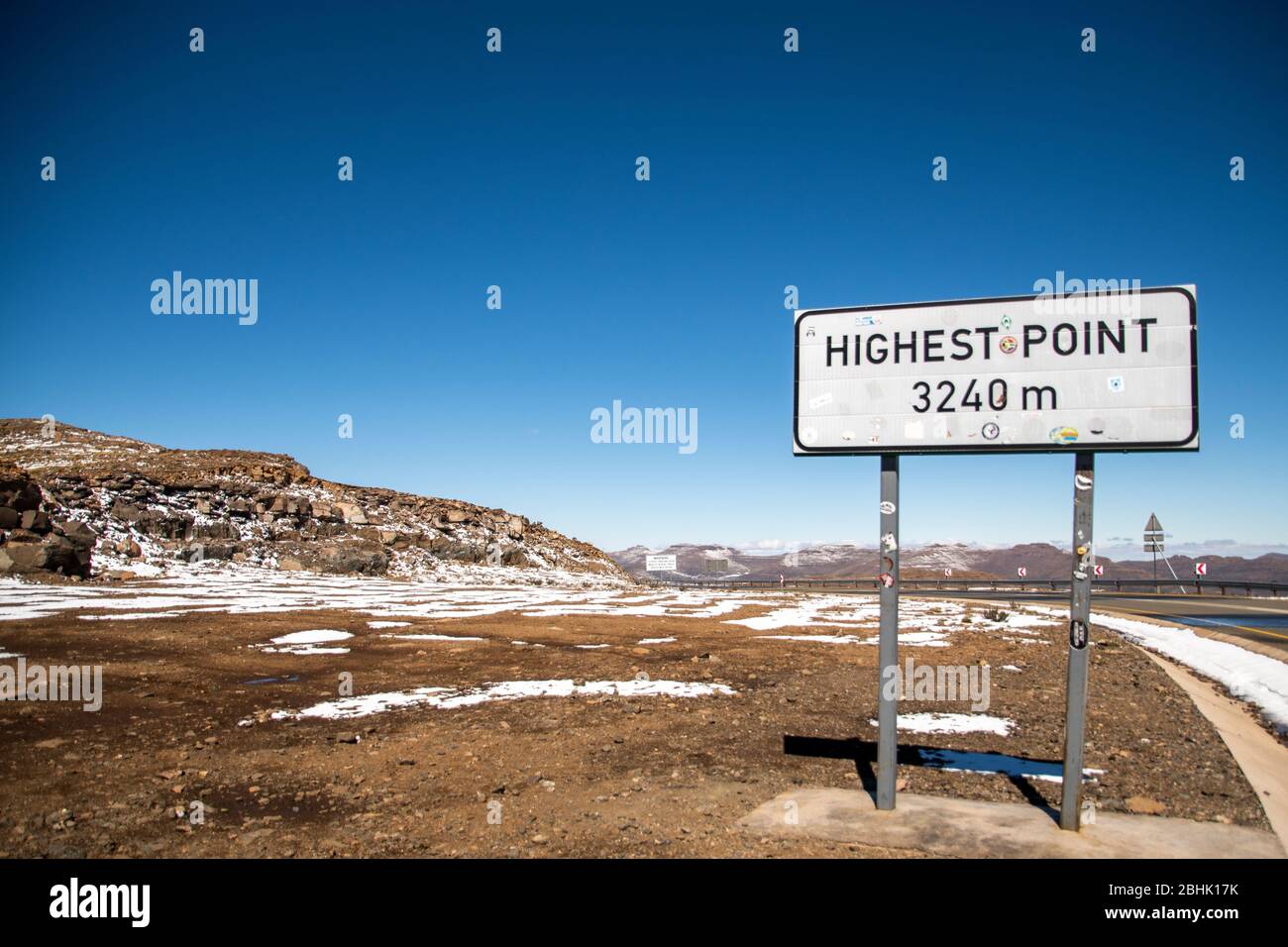 Sani Top Leotho Stock Photo - Alamy
