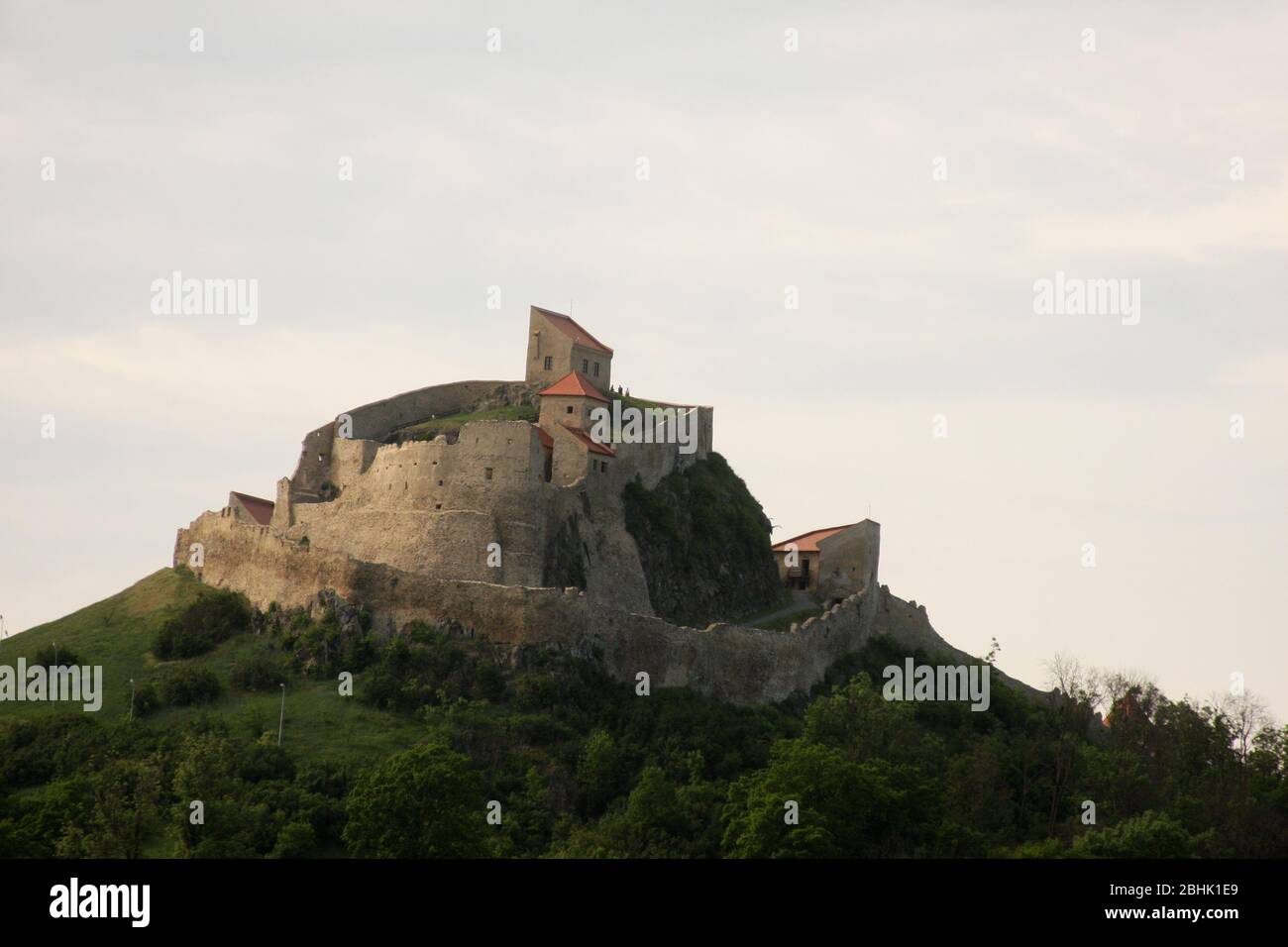 The ruins of the 13th century Rupea Citadel in Romania Stock Photo - Alamy