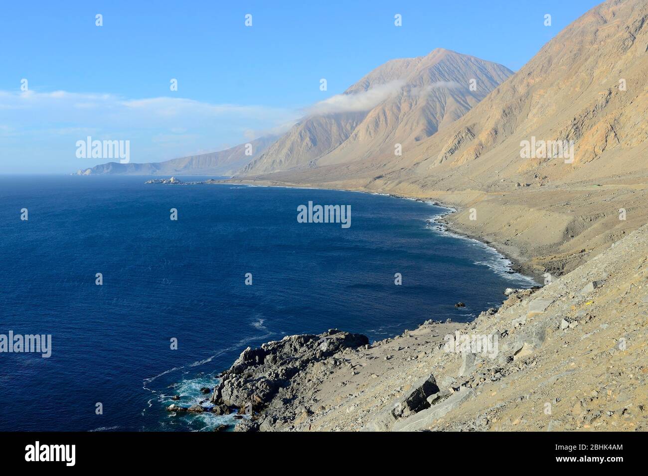 Atacama Desert on the coast, Antofagasta region, Chile Stock Photo - Alamy