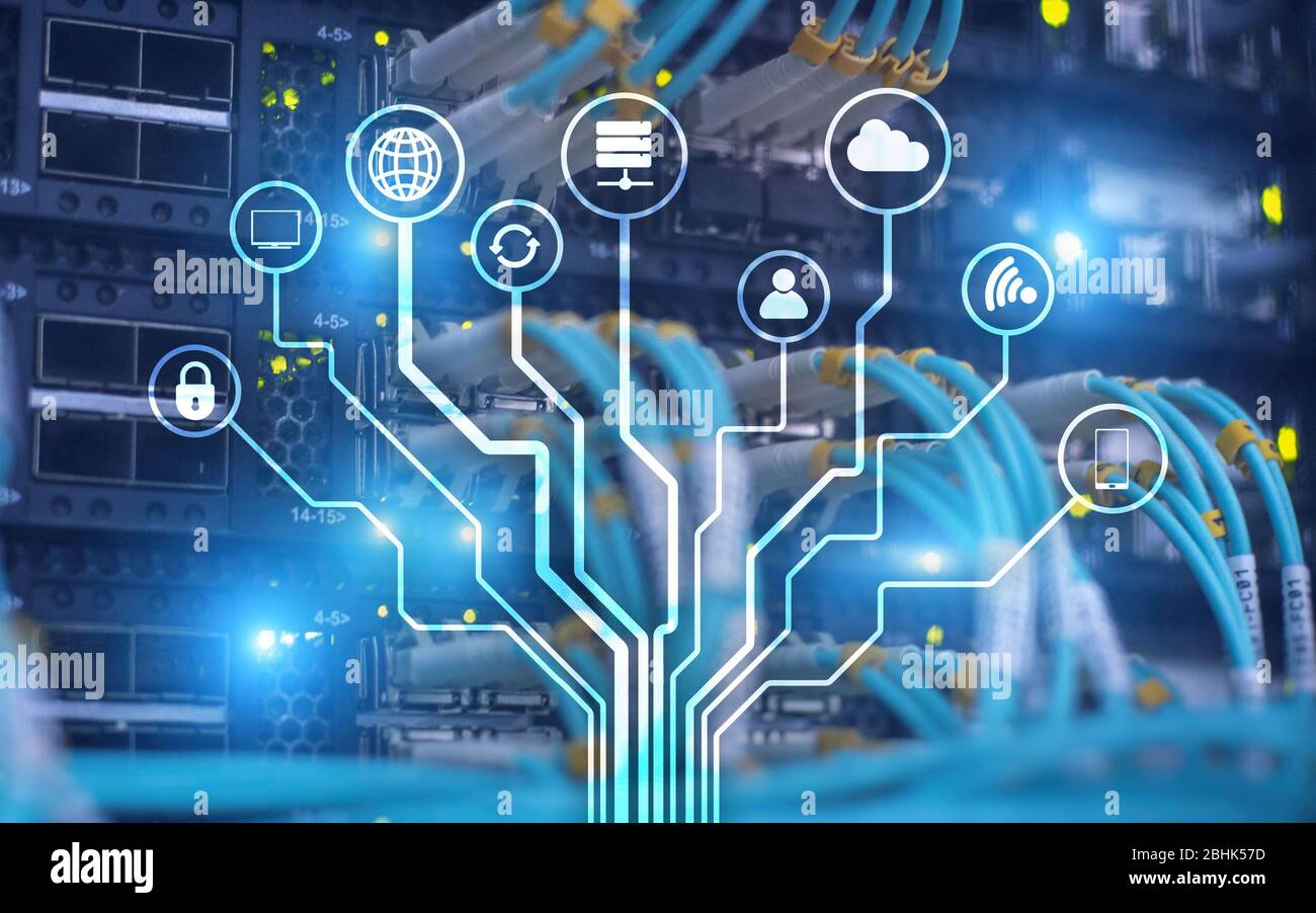 Server Room ICT information communication technology wireless internet ...