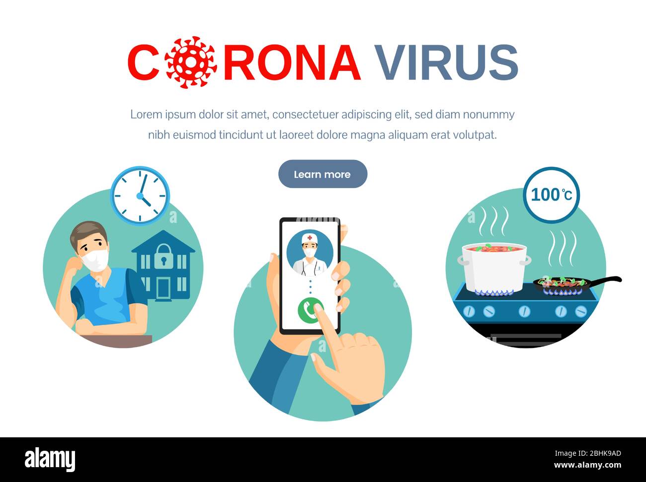 Stay at home on quarantine during Cut Out Stock Images & Pictures - Alamy