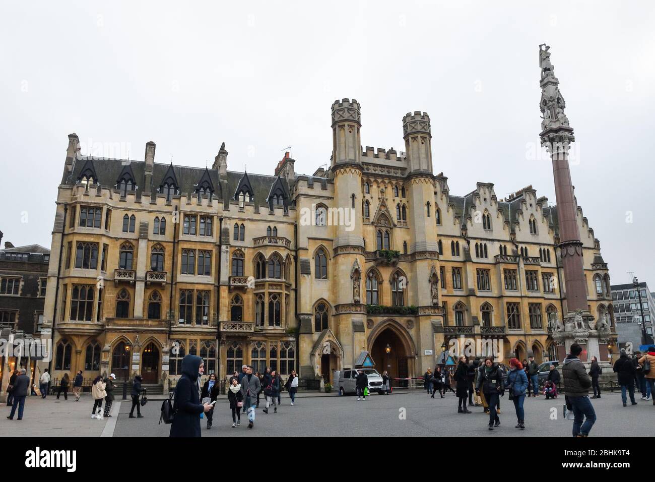 London, United Kingdom, 24th of January 2020: Big Ben's renovation ...