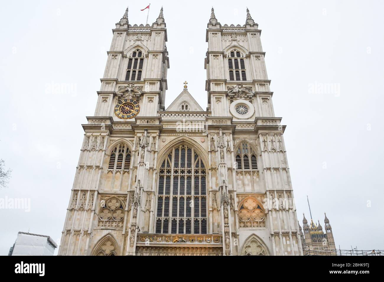London, United Kingdom, 24th of January 2020: Big Ben's renovation ...