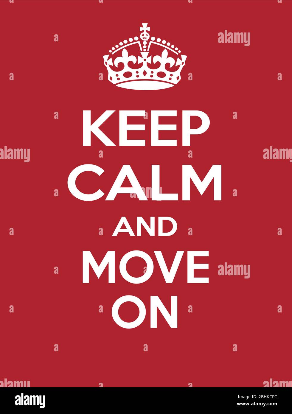 Vertical red and white motivational poster based on oldest British poster, free public domain ...