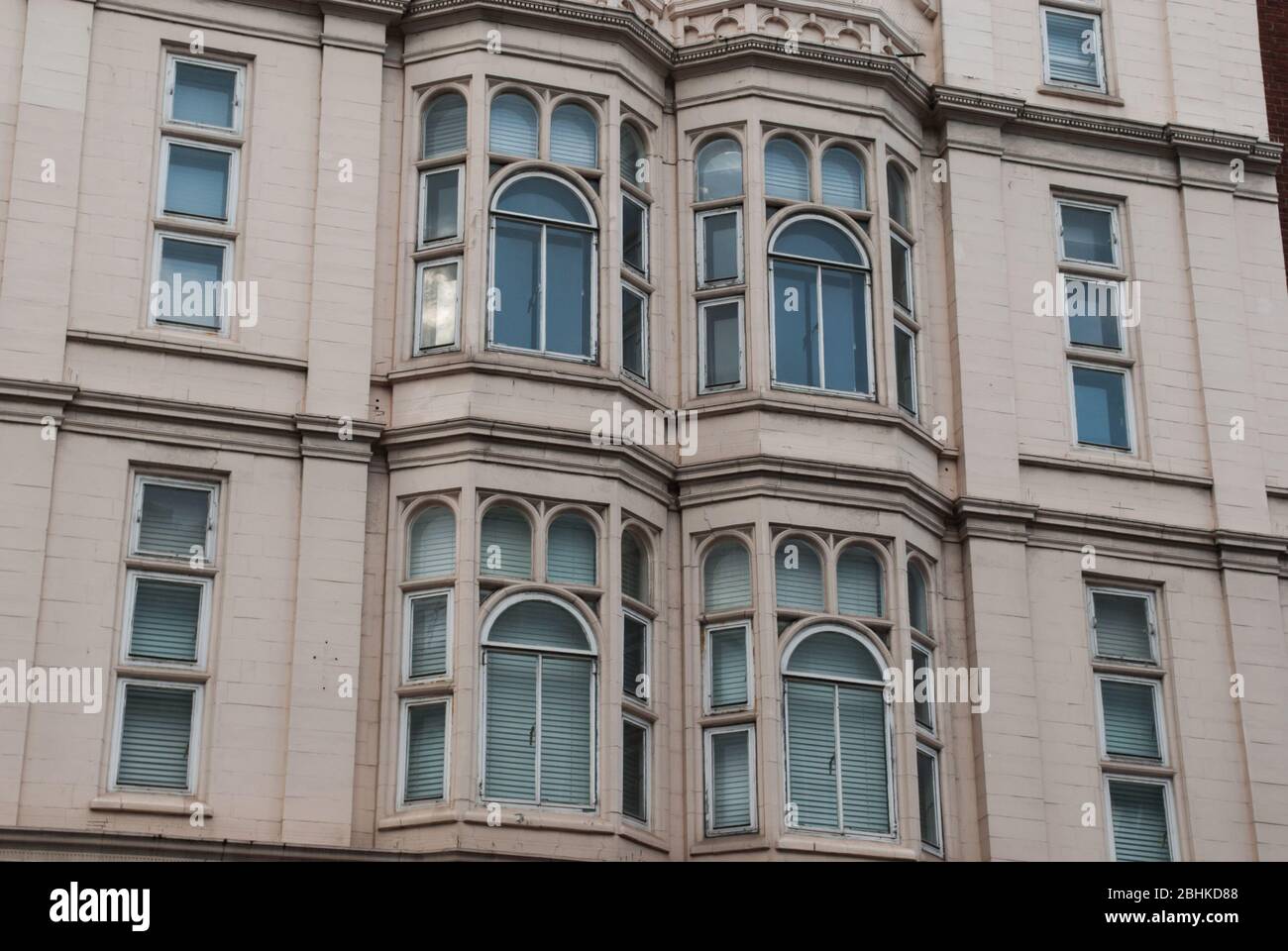 Bay Windows Elevation Detail Architecture in Kensington, London, W8 ...