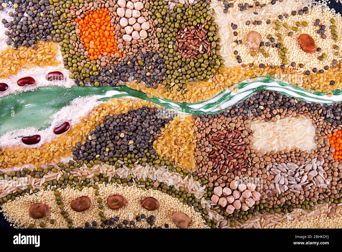 Food map hi-res stock photography and images - Alamy