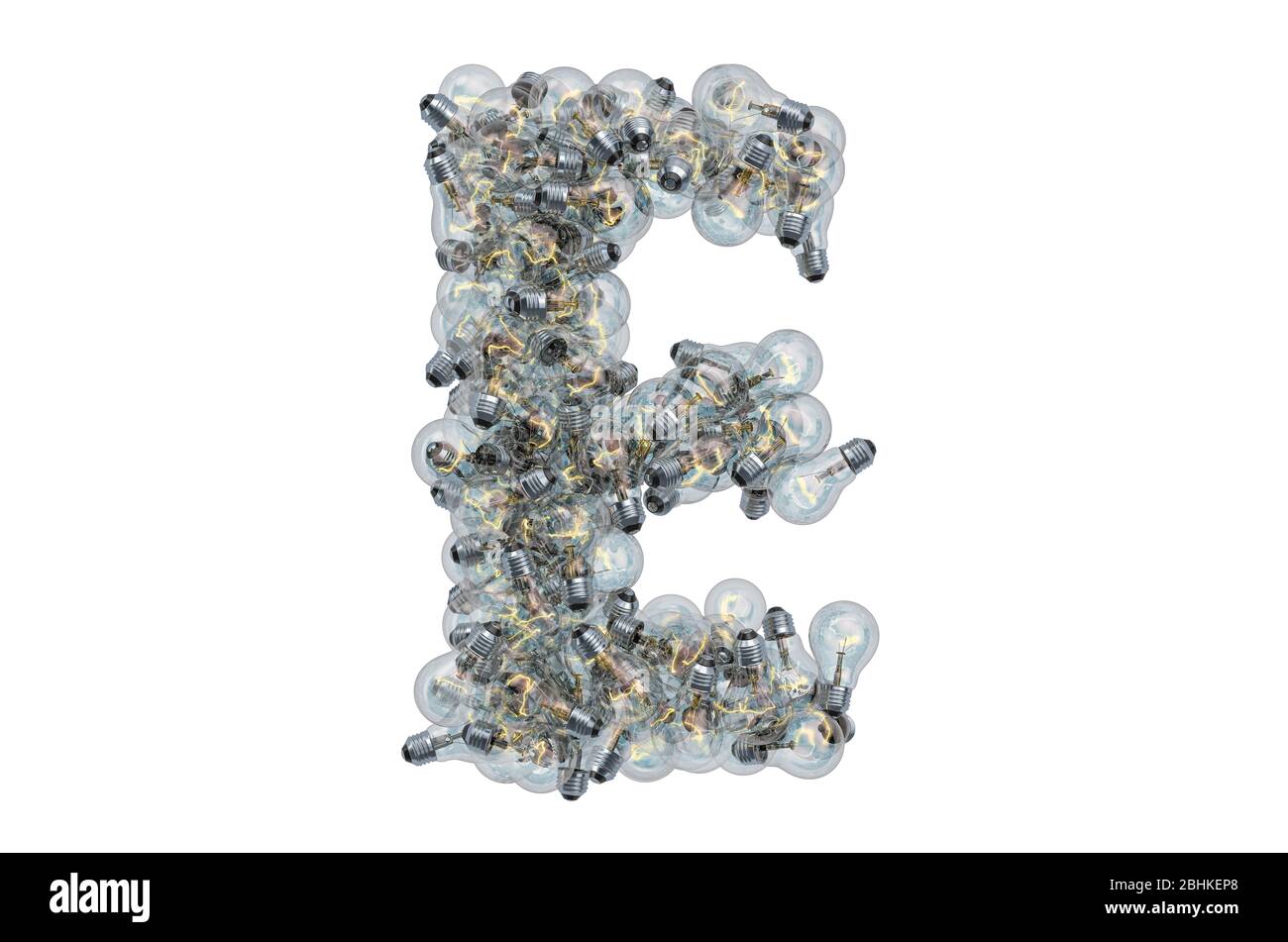 Illuminated letter e hi-res stock photography and images - Alamy